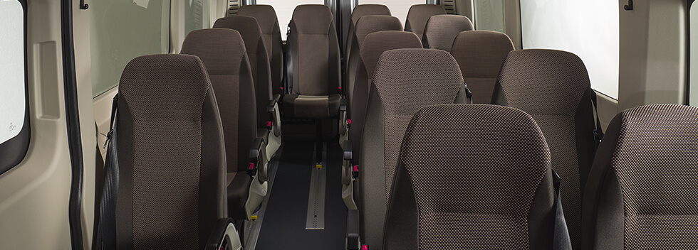 Ducato Minibus ׀ Minivan up to 16 places ׀ Fiat Professional