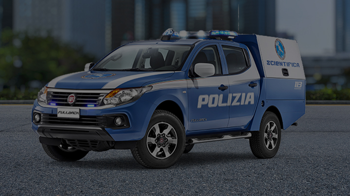 Fiat Fullback for Forensic Police Department | Fiat Professional